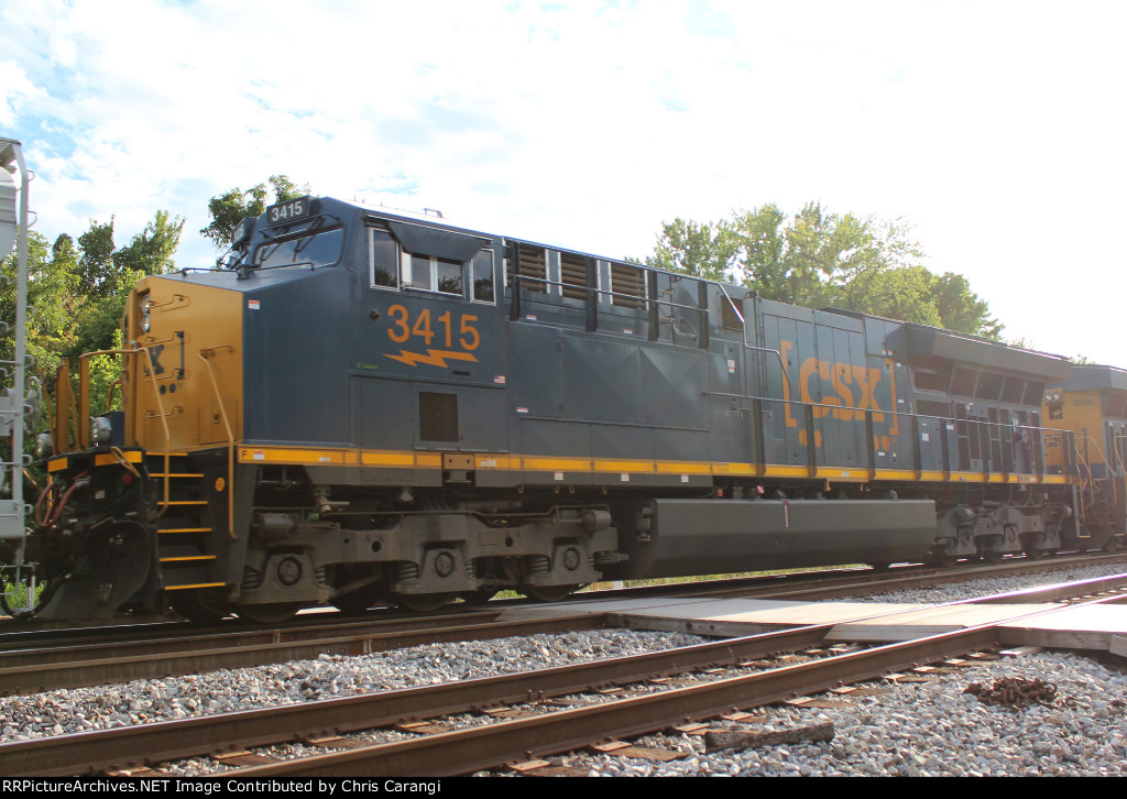 CSXT 3415 on WB Q416-03